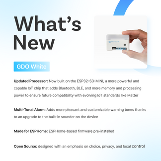 Smart Garage Door Opener White (v2) – Konnected