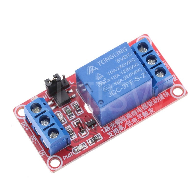 1 Channel 5V Relay Module with High/Low Level Trigger – Konnected